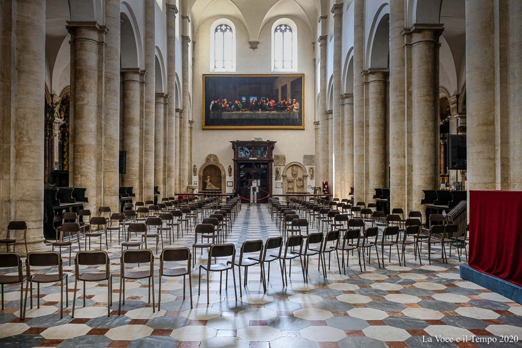 Restauro della riproduzione dell'"Ultima cena" del Gagna esposta in ...